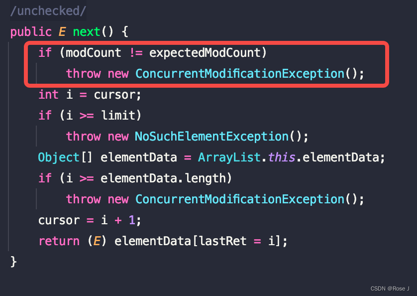 ConcurrentModificationException异常原因，解决方法，线程安全的单例模式-CSDN博客