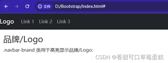 Bootstrap 5 保姆级教程（十）：导航栏 & 轮播_bootstrap5导航栏-CSDN博客