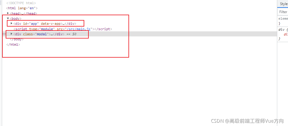 Vue3学习笔记二:传送门teleport的使用vue3传送门到body Csdn博客