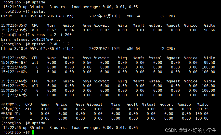 系统调优mpstat，iostat，stress，pidstat，lsof命令详解-CSDN博客
