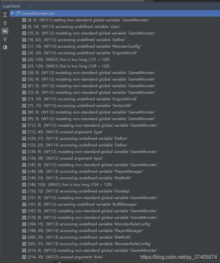 LuaCheck使用指南-CSDN博客