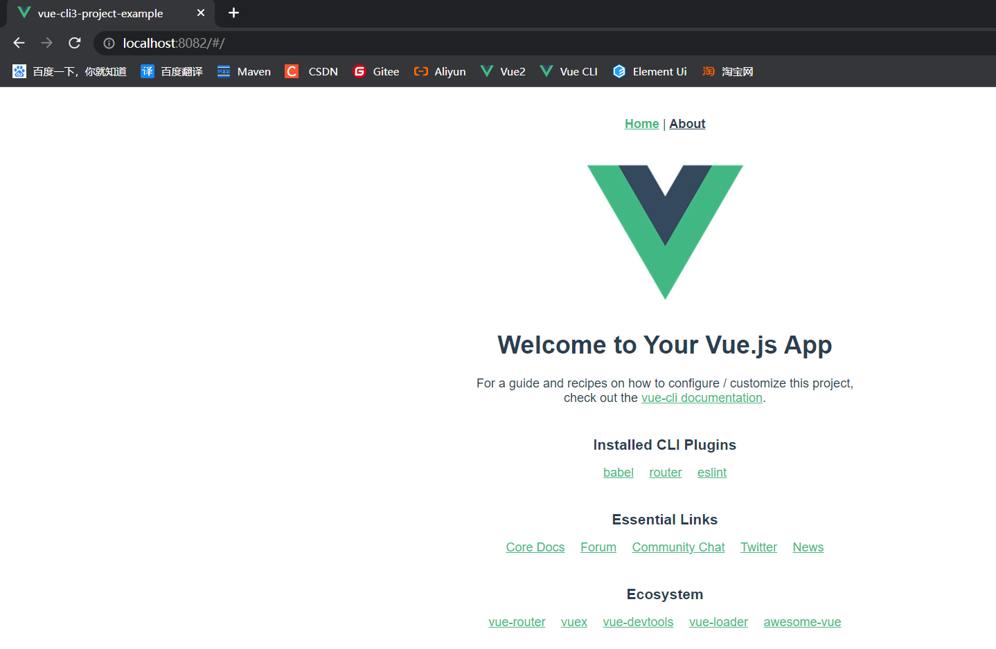 系列三、vue cli3初始化项目（命令行方式）_vue-cli 3.0项目命令-CSDN博客