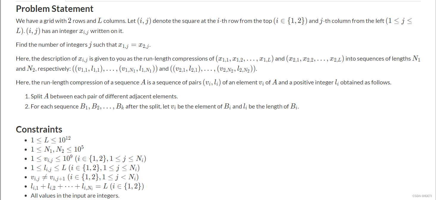Atcoder（294） E - 2xN Grid-CSDN博客