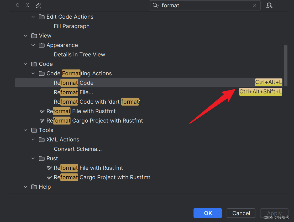 IDEA/Android Studio格式化代码快捷键失效的解决_idea格式化代码快捷键无效-CSDN博客