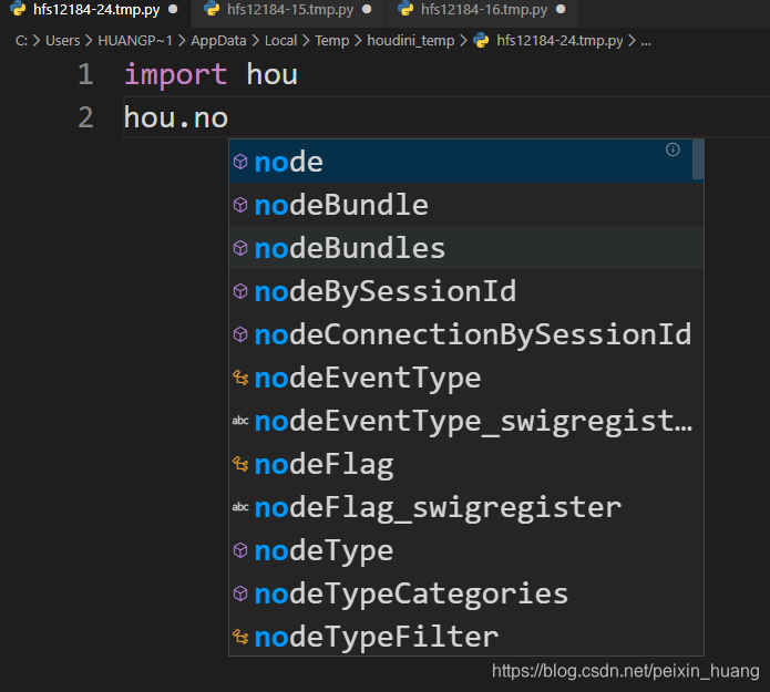 houdini python 配置 vscode 环境_houdini.env在哪里-CSDN博客