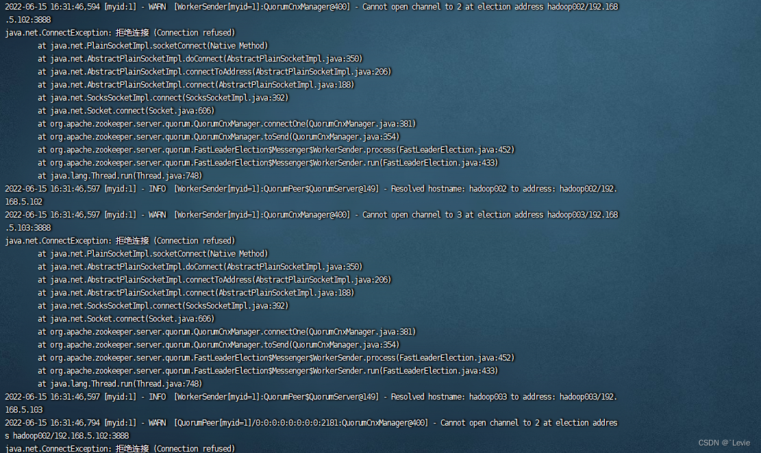 解决ZooKeeper配置中出现Error contacting service. It is probably not running.-CSDN博客