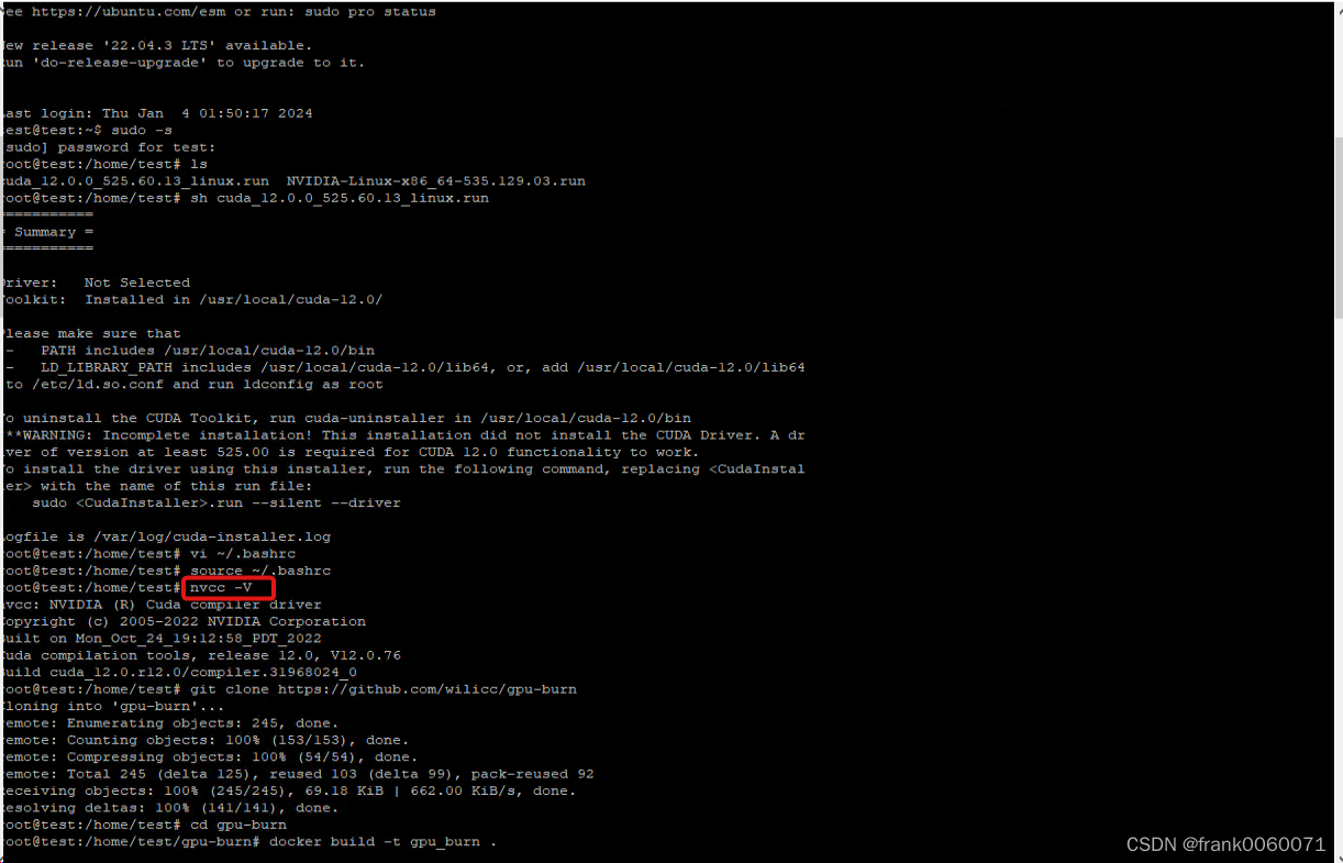 GPU测试-GPUburn_gpuburn测试-CSDN博客