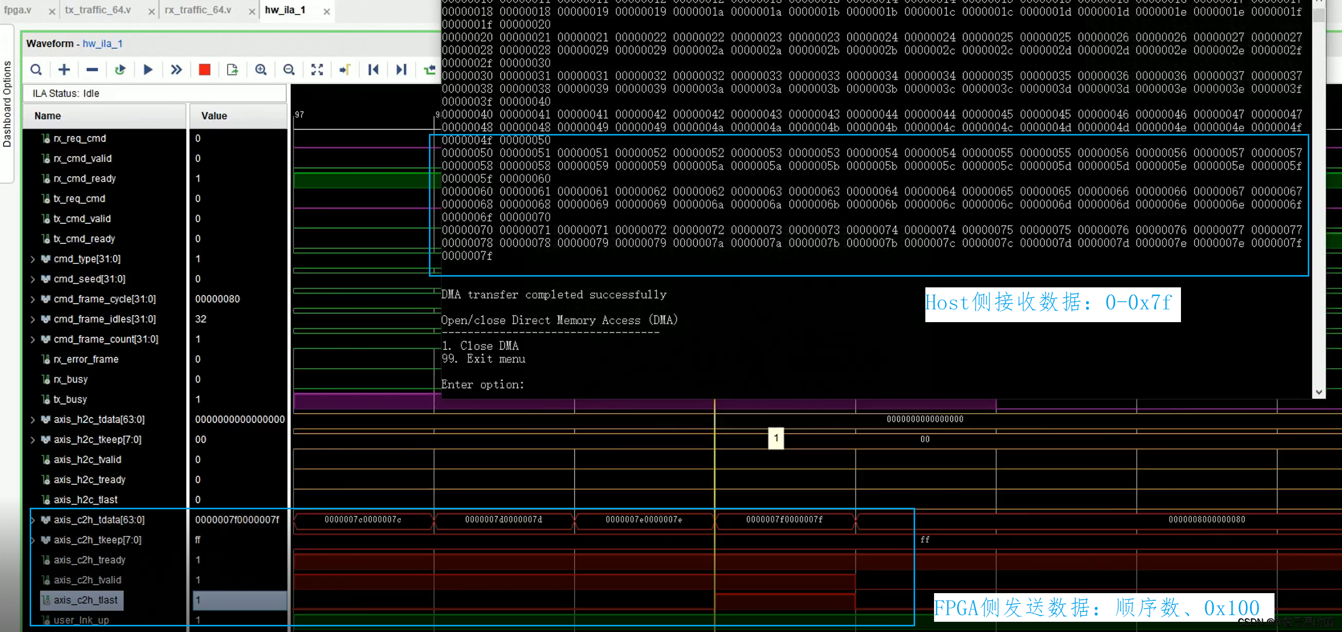 Xilinx FPGA PCIe XDMA性能测试报告（三）_pcie的xdma回环测试-CSDN博客