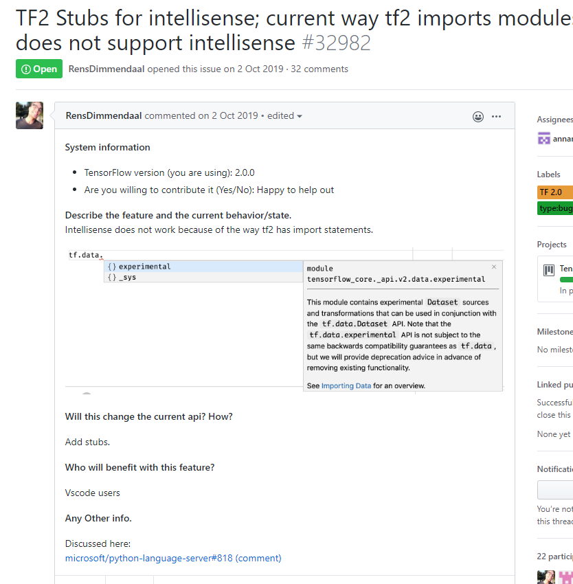 tensorflow2使用vscode没有参数提示悬浮窗的解决办法_vscode中tensorflow没有参数提示-CSDN博客