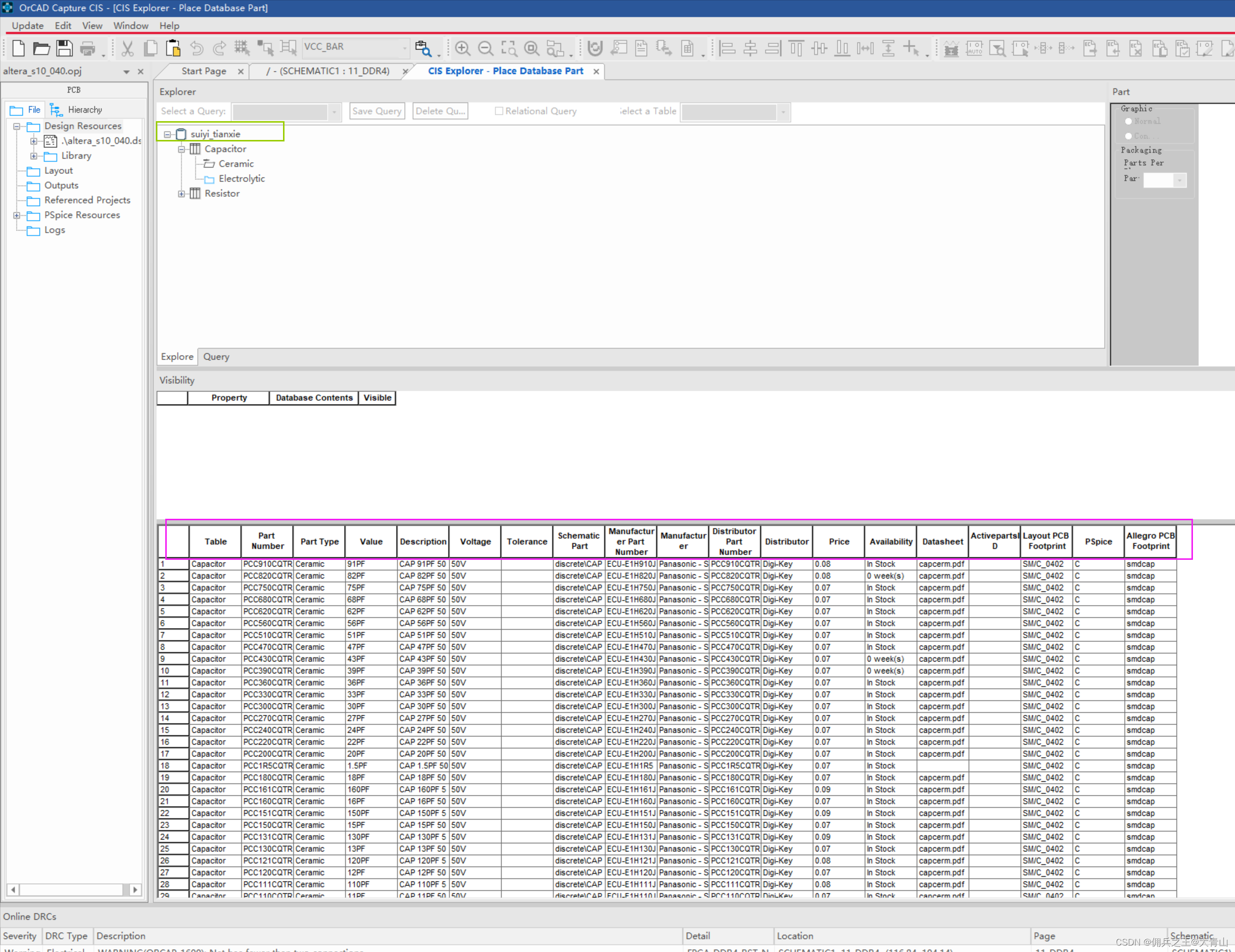 [原创]Cadence17.4，win64系统，构建CIS库-CSDN博客