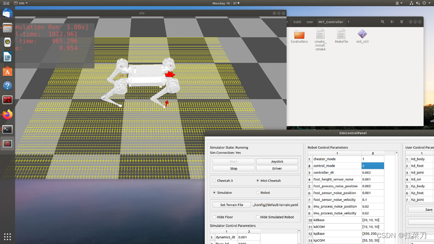 MIT Cheetah开源代码仿真环境搭建_cheetah-software-master-CSDN博客