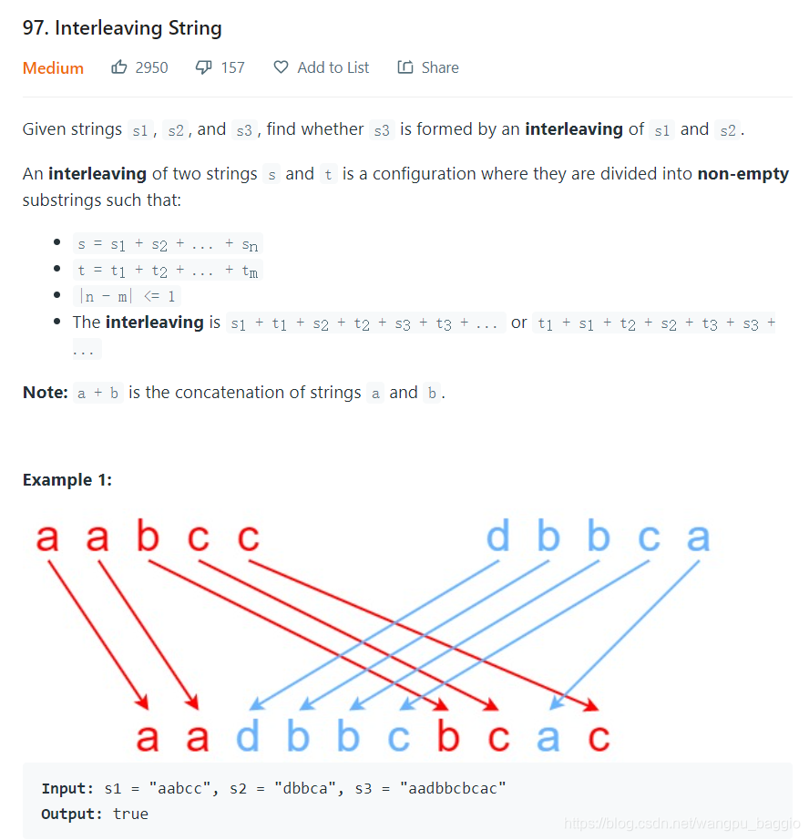 动态规划(Dynamic Programming)模式(4. 双序列型)_双序列 动态规划-CSDN博客