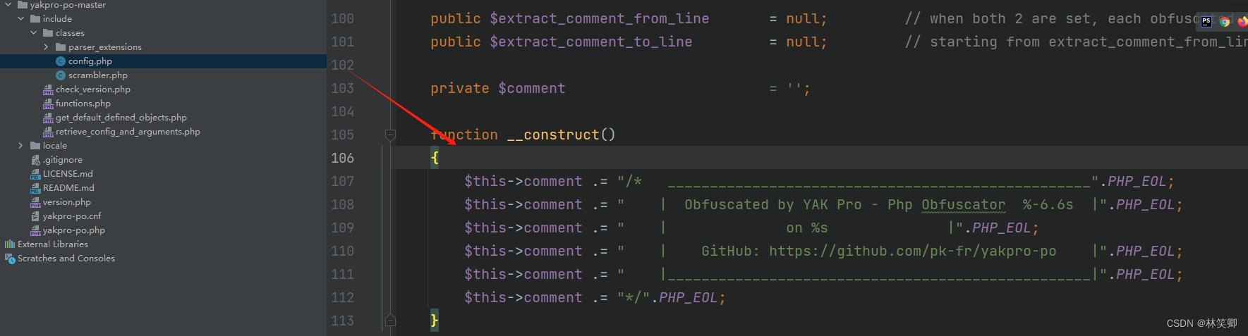 使用 YAK Pro - PHP Obfuscator 混淆 php 代码 示例为PHP8 + larveal10 框架代码-CSDN博客