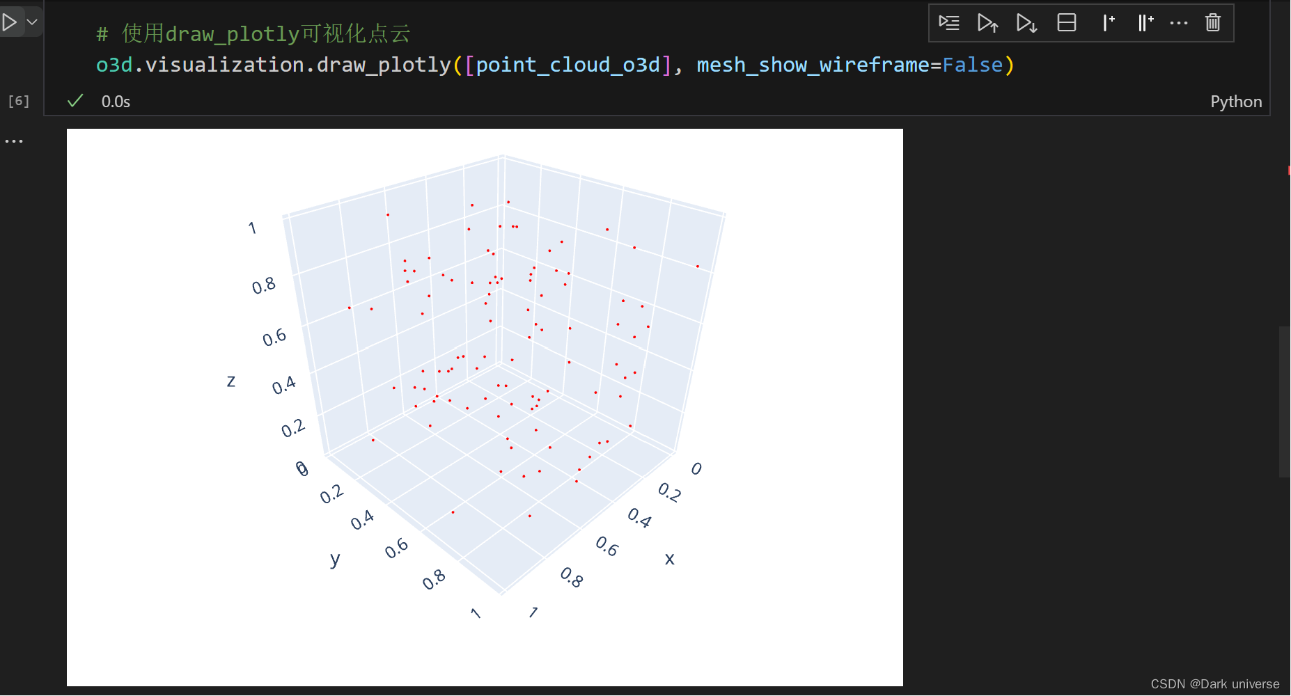 ssh服务器端实现open3d对点云数据的可视化_open3d 服务器可视化-CSDN博客