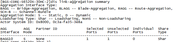 H3C的链路聚合 以S6520X-HC为例_dis link-aggregation verbose-CSDN博客