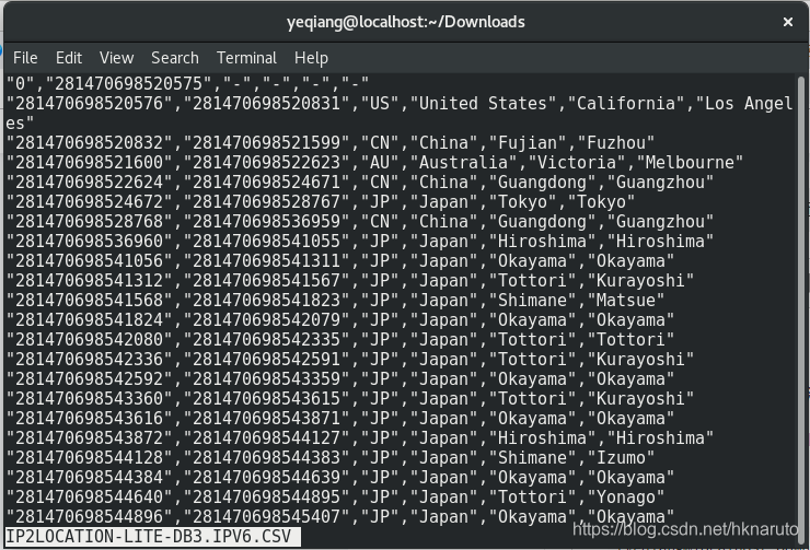 Redis 根据IPv6地址查询全球国家、省、市位置信息方案_ipv6地址库下载-CSDN博客