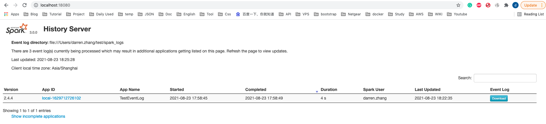 Spark Event Log (一)概述_spark eventlog-CSDN博客