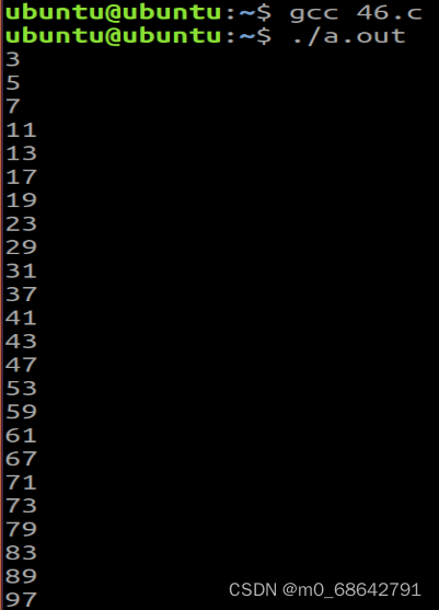 使用break关键字，完成求[3-100]中的质数_break求素数100-CSDN博客