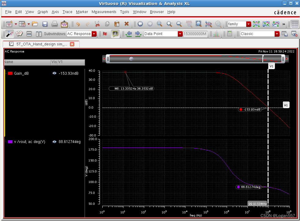 【cadence virtuoso 实践记录(2）_手动计算设计5管_OTA（有源负载差分对）】_五管ota的增益-CSDN博客