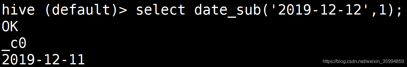 Hive中日期处理函数的使用（date_format、date_add、date_sub、next_day）_hive dateadd-CSDN博客
