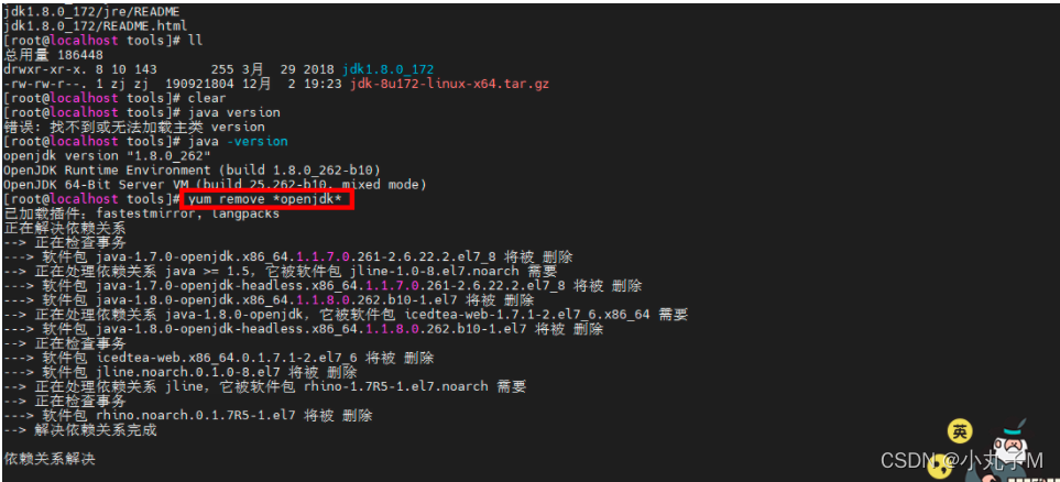 Linux之jdk、mysql、Tomcat安装_创建一个用户 sgmm,并在其用户目录里面安装 jdk和tomcat。安装过程如下。-CSDN博客