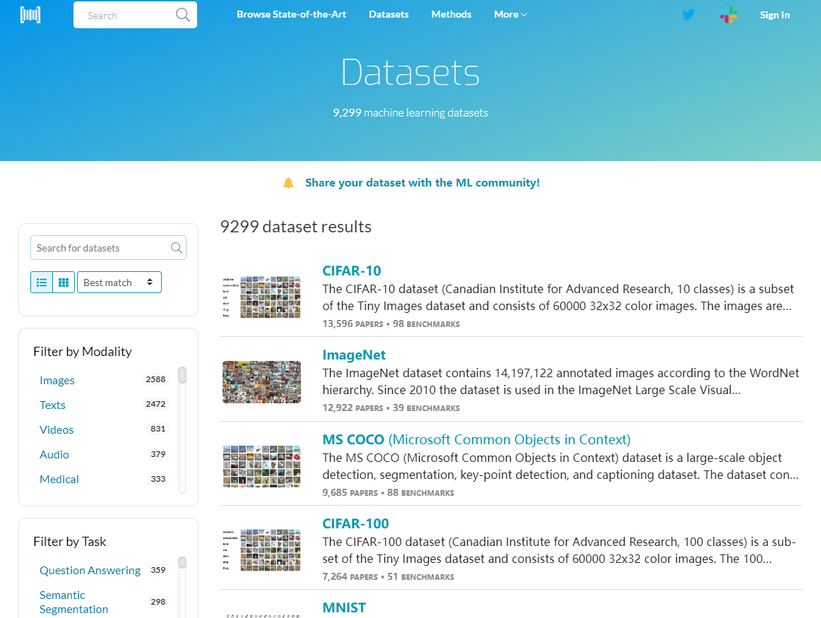 Papers With Code: The latest in Machine Learning - 论文与源码搜索 ...
