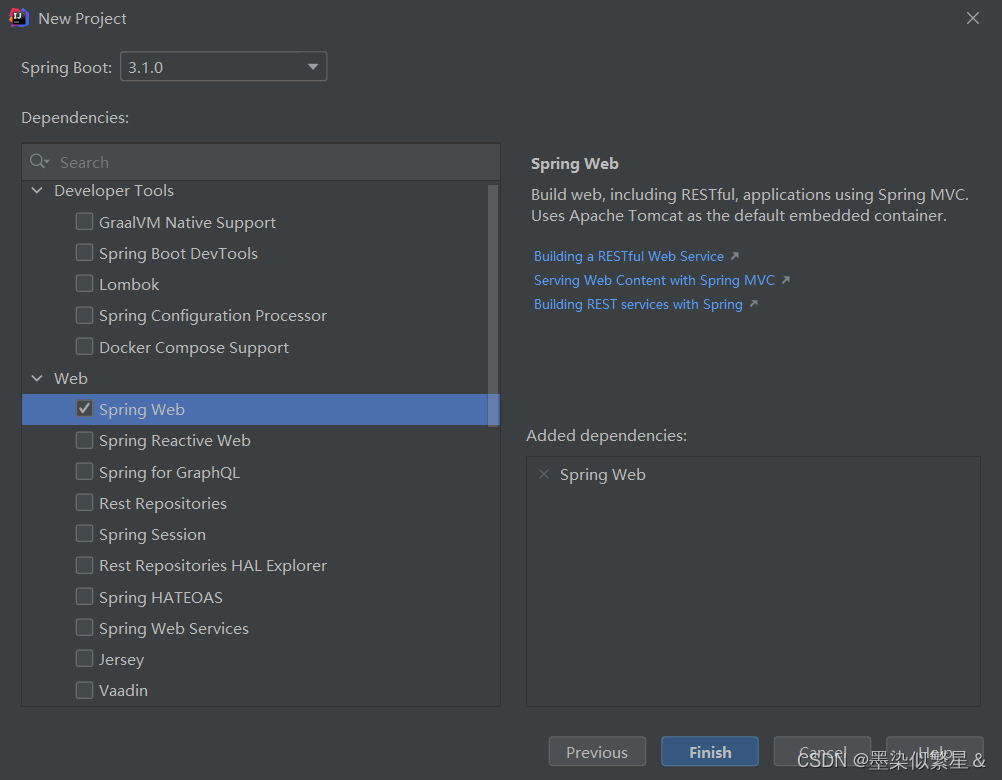 创建新的Springboot Web项目，并连接渲染jsp_springboot 渲染jsp-CSDN博客