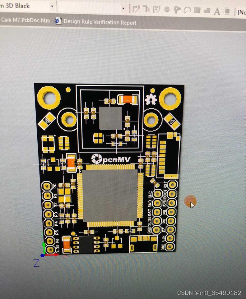 openmv 原理图 pcb图 ad版本的原理图pcb 资料包含:原理图_opmw原理图-CSDN博客