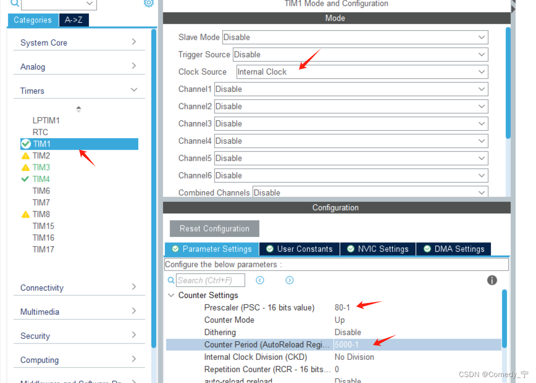 蓝桥杯STM32 G431 hal库开发速成——TIM+UART 综合案例——不定长数据接收UART(TIM版)_stm32g系列hal库例程-CSDN博客