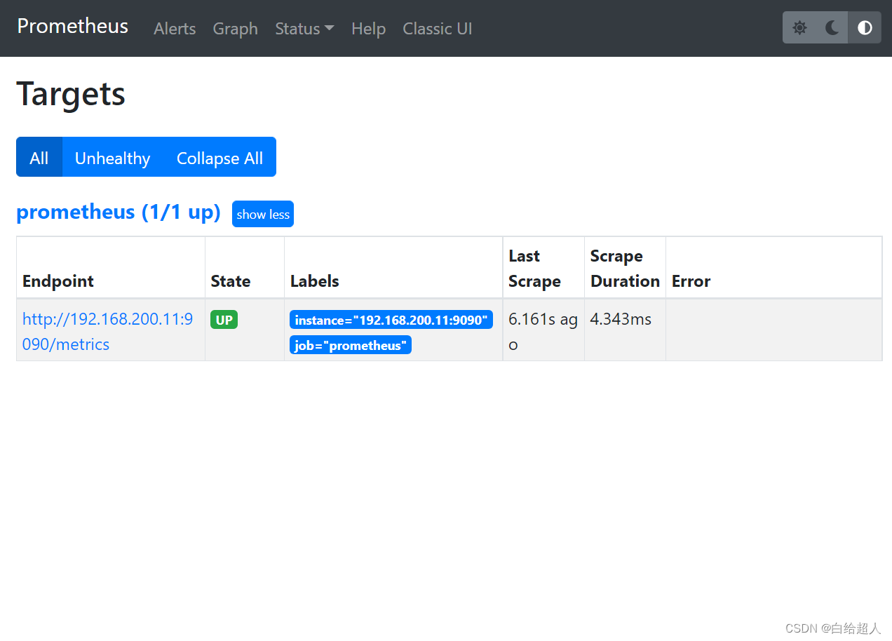 Prometheus部署、操作及Grafana展示_prometheus 2.27.1版本下载-CSDN博客