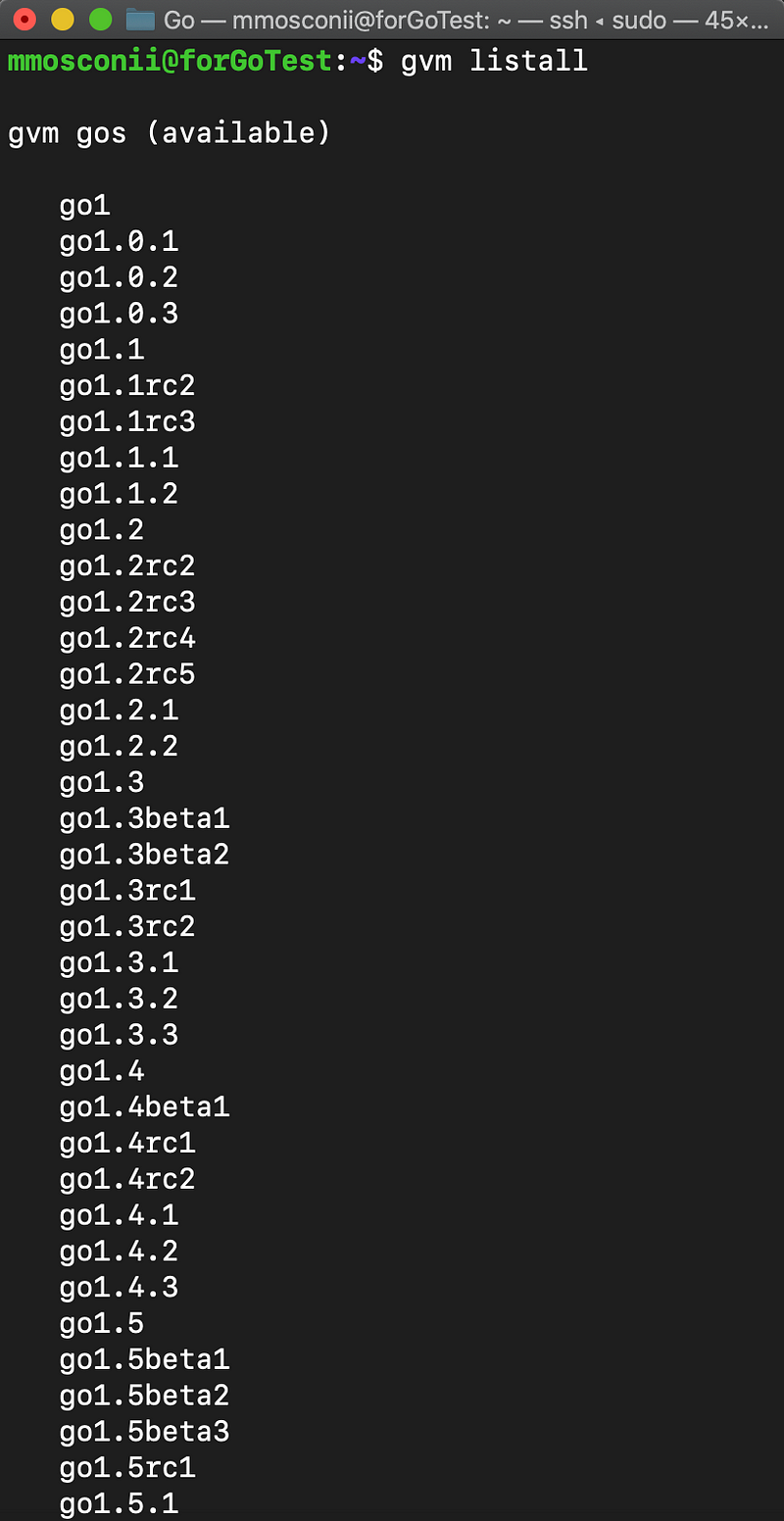 GVM: Golang多版本管理利器-CSDN博客