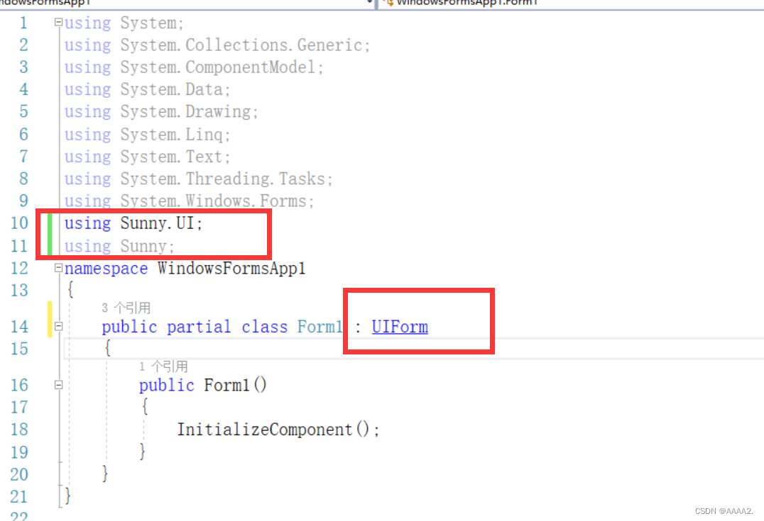 SUNNY UI c#用法_c# sunnyui-CSDN博客