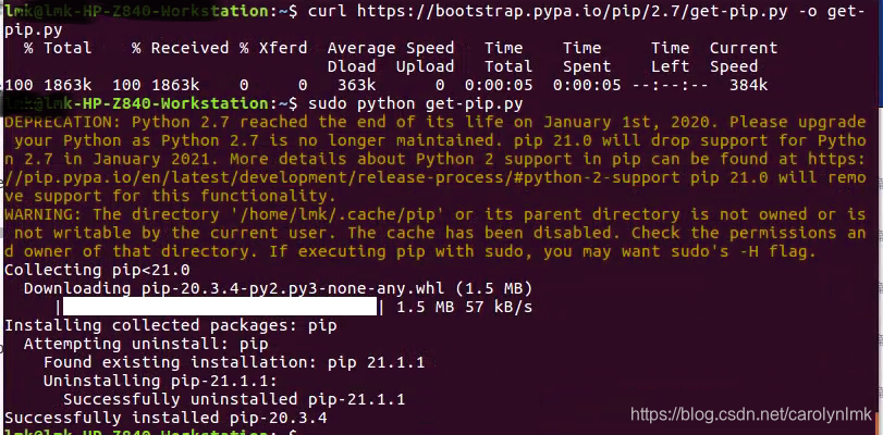 安装pip出错 error: Could not find suitable distribution for Requirement.parse(‘pip‘)-CSDN博客
