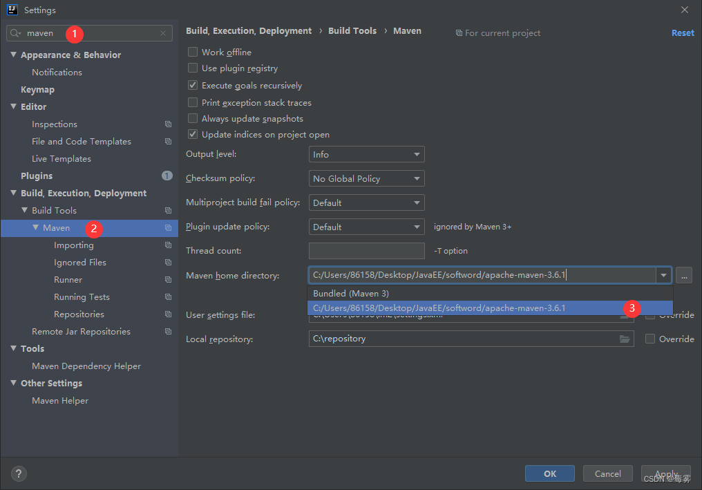新建Maven工程出现Process Terminated_maven秒process-CSDN博客