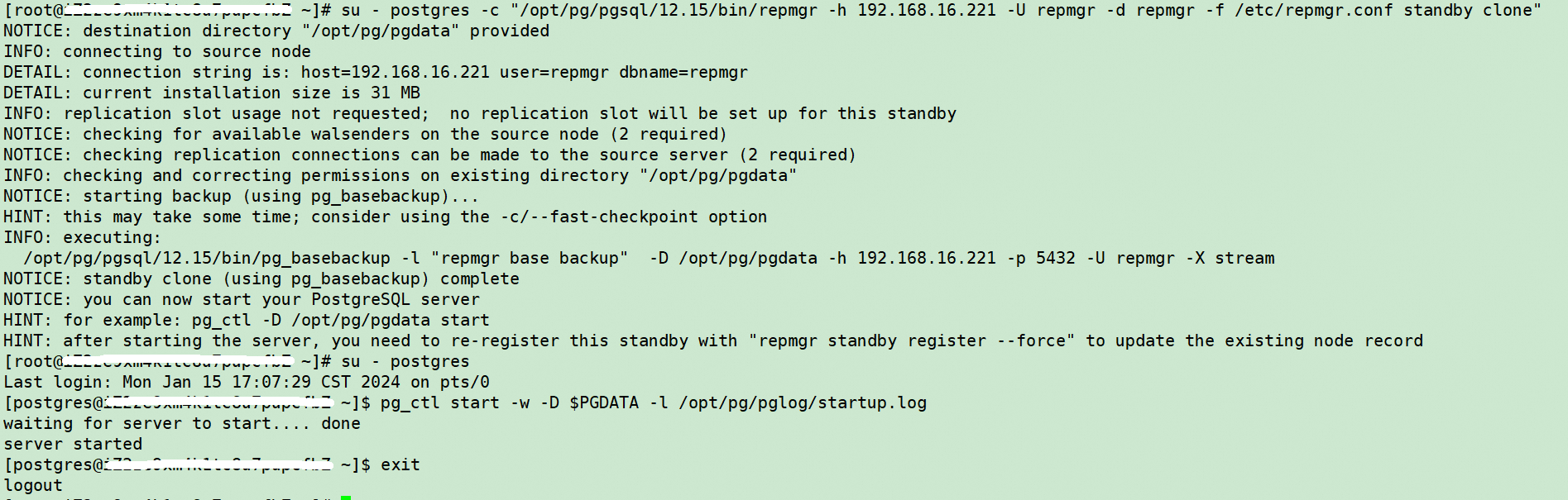 PostgreSQL基于repmgr 部署流复制架构-01_postgresql repmgr-CSDN博客
