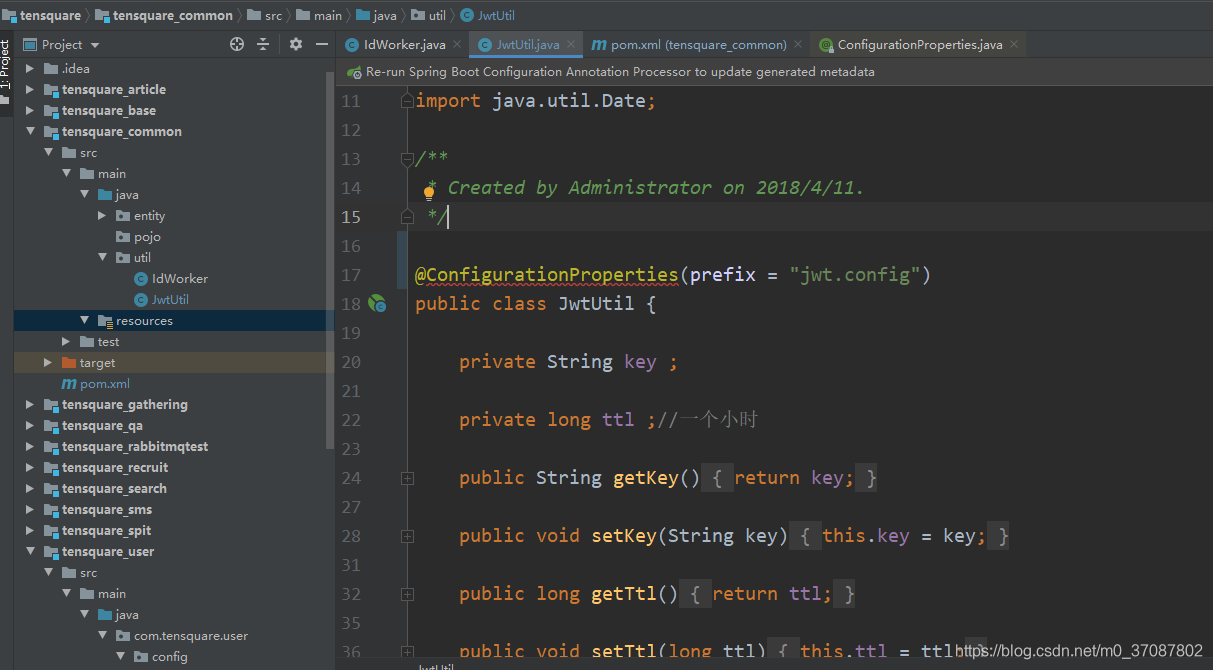 Idea @ConfigurationProperties提示报错_change configuration settings-CSDN博客