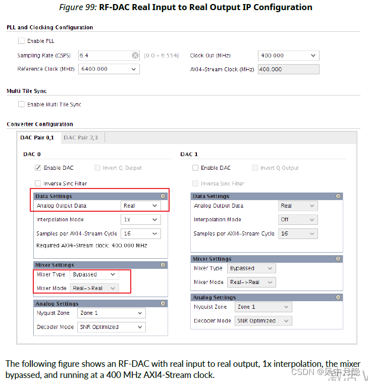 基于xilinx fpga RFSOC系列的Ultrascale+ RF Data Converter ip详解说明-CSDN博客