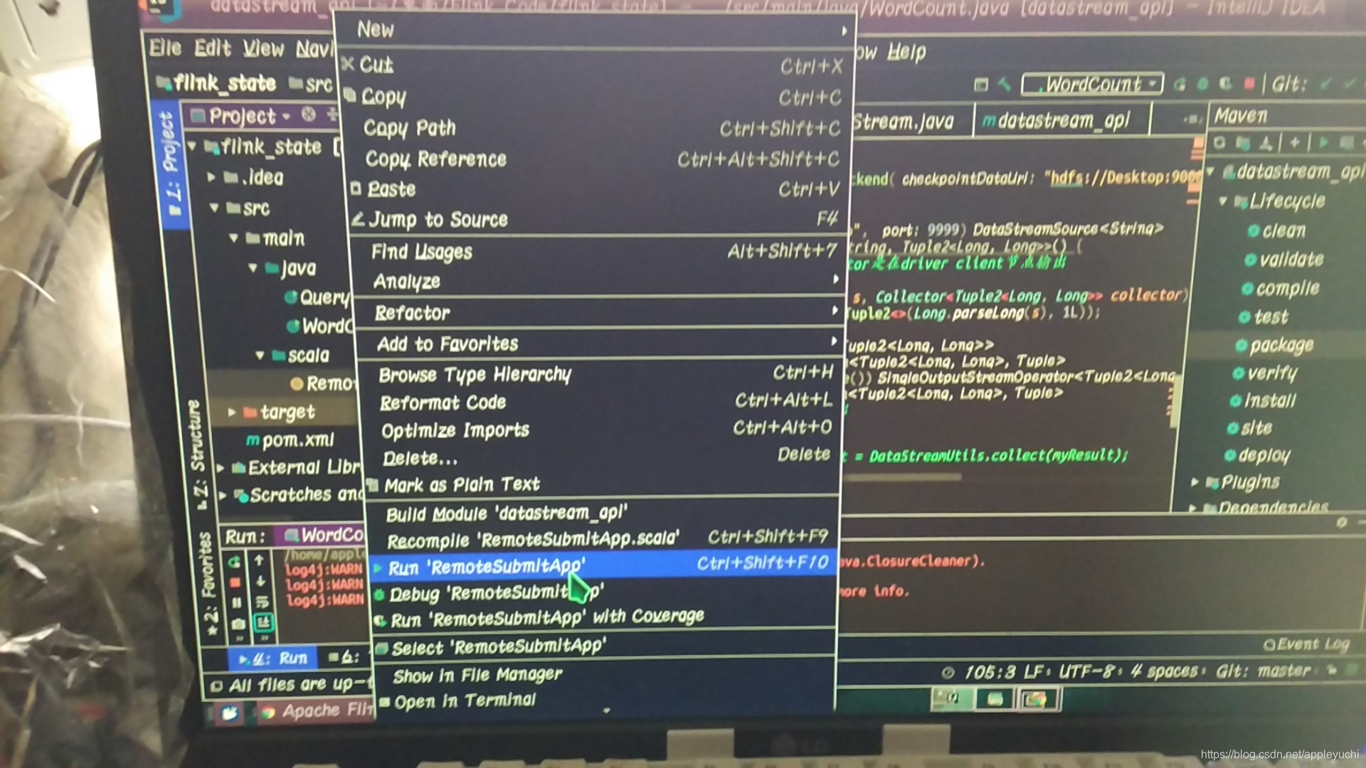 intellij连接真实的flink集群_flink idea代码运行 flink集群上-CSDN博客