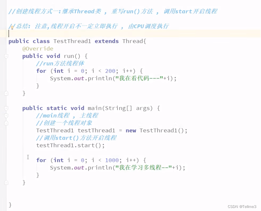 2、线程的创建（多线程（一个新线程和main主线程））_新建线程 还是main-CSDN博客