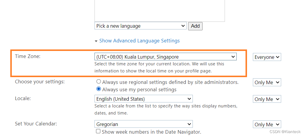 Microsoft 365 - 如何修改User的Time Zone_user.timezone-CSDN博客
