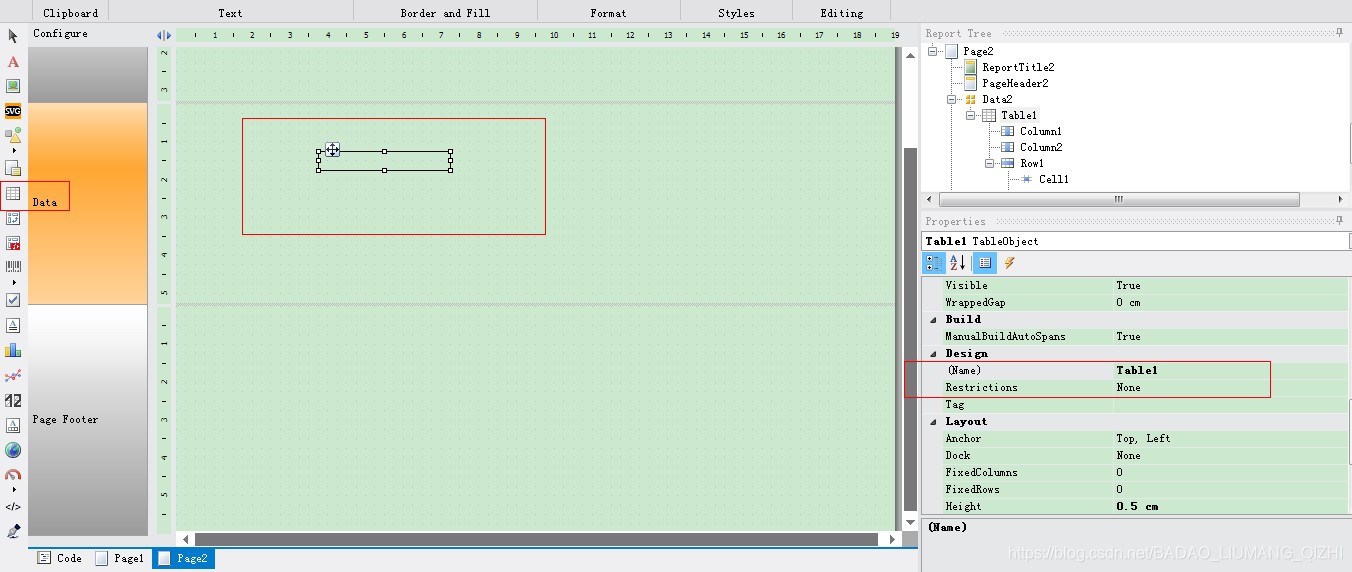 Winform中使用FastReport的DesignReport时怎样给通过代码Table添加数据_winform fastreport table样式-CSDN博客