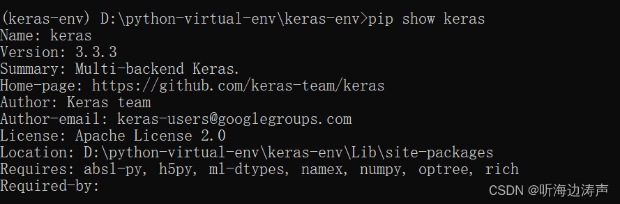 在windows中安装keras 3_安装keras3-CSDN博客