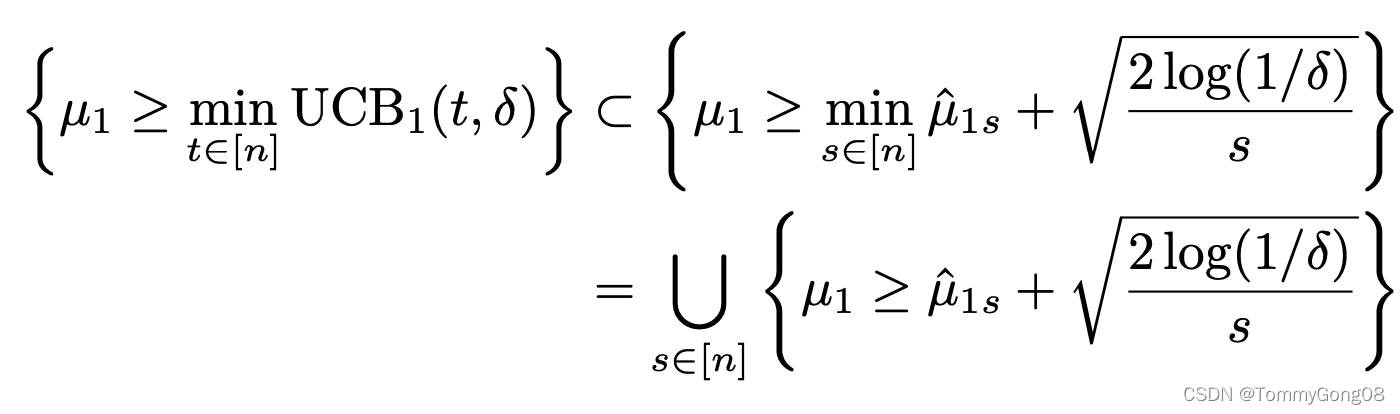 【Bandit Algorithms学习笔记】UCB算法的理论证明-CSDN博客