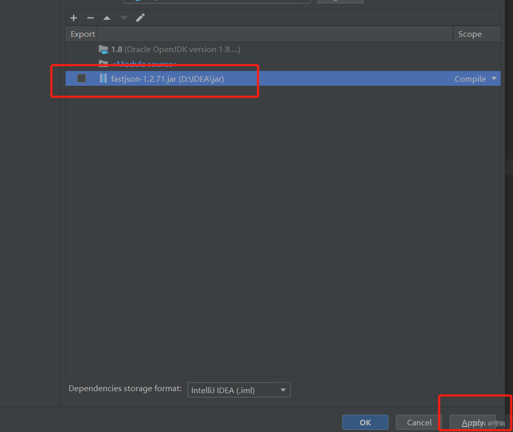 IDEA java 项目导入jar包_idea 引用com.albaba-CSDN博客