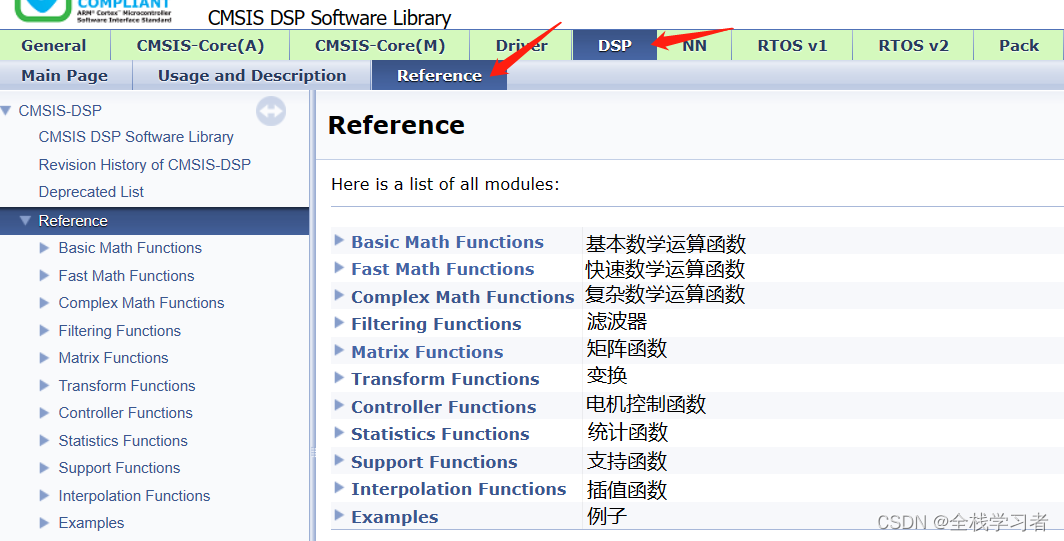 STM32：CMSIS-DSP使用指南（在单片机上运用常用的数学运算）_cmsis dsp pack-CSDN博客