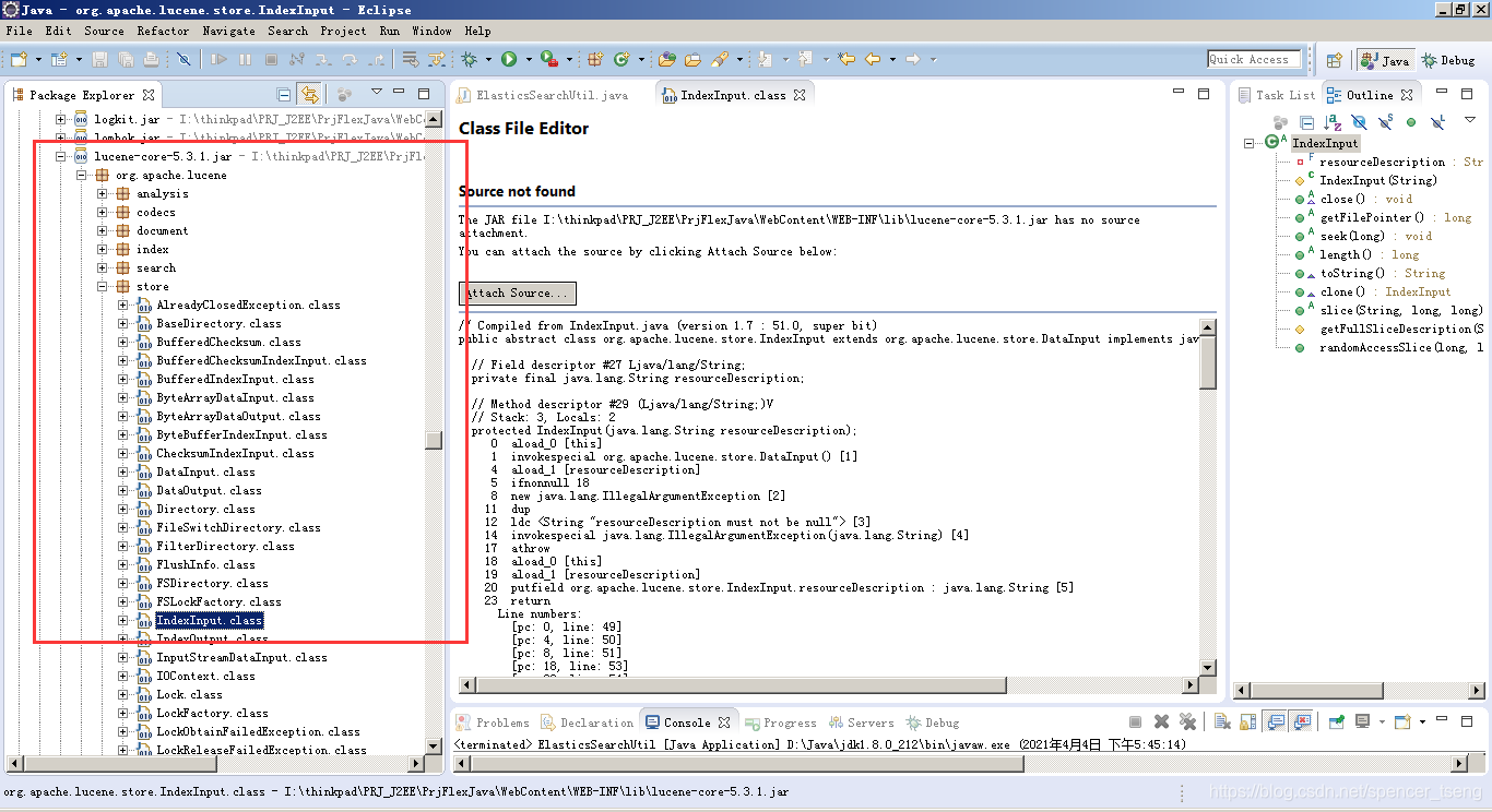 java.lang.NoClassDefFoundError: org/apache/lucene/store/IndexInput-CSDN博客