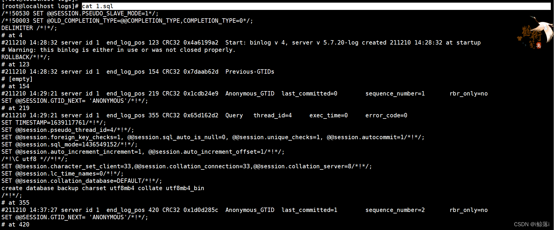 mysql5.7数据库的两种备份方式（mysqldump，XBK）超详细-CSDN博客