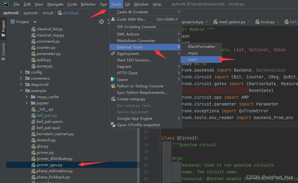 PyCharm配置库排序工具isort_pycharm isort-CSDN博客