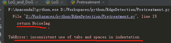 TabError: inconsistent use of tabs and spaces in indentation解决办法_缩进中制表符和空格的使用不一致-CSDN博客